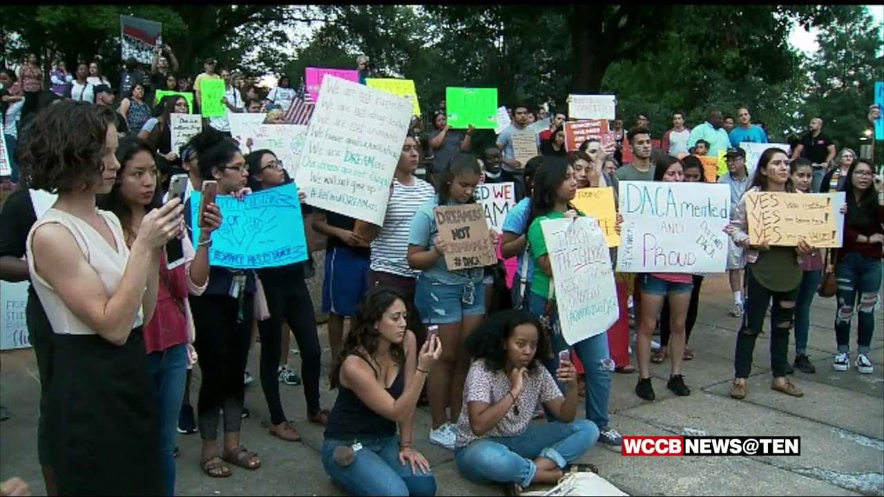 Hundreds Rally in Charlotte in Support of DACA Protections - WCCB ...