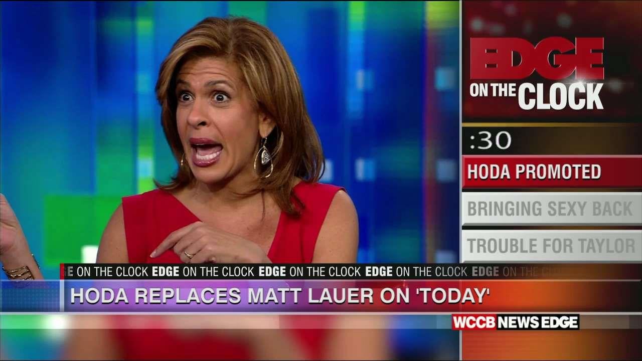 Edge On The Clock: Hoda Kotb Named 'Today Show' Co-Host - WCCB ...