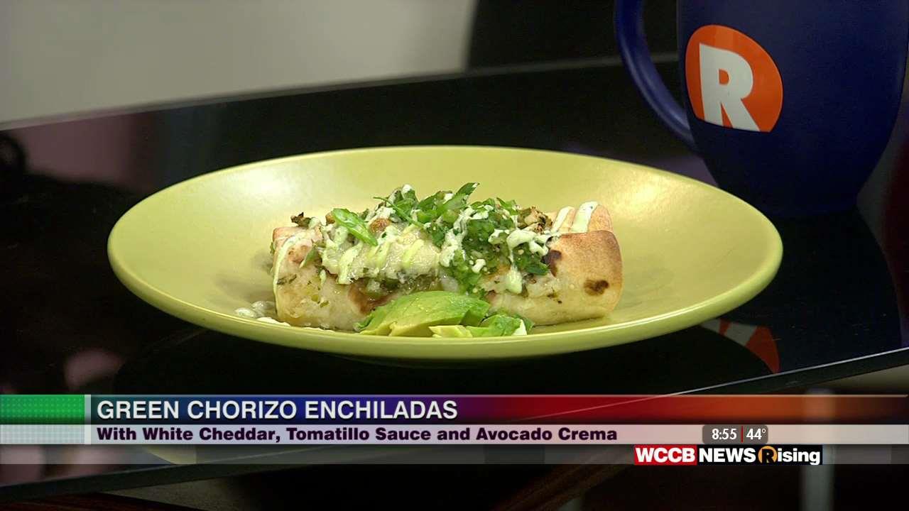 Troy's Everyday Eats: Green Chorizo Enchiladas - WCCB Charlotte's CW