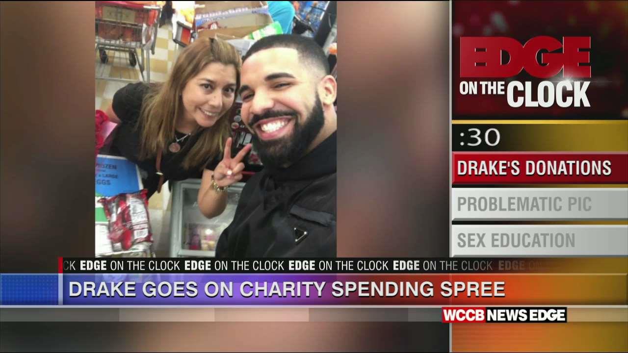 Edge On The Clock: Generous Drake Gives Away $125,000 - WCCB Charlotte's CW