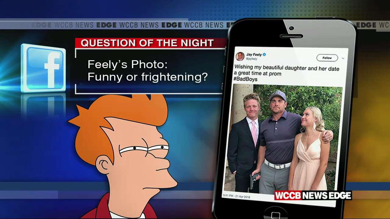 Jay Feely Apologizes For Gun In Daughter's Prom Pic - WCCB Charlotte's CW