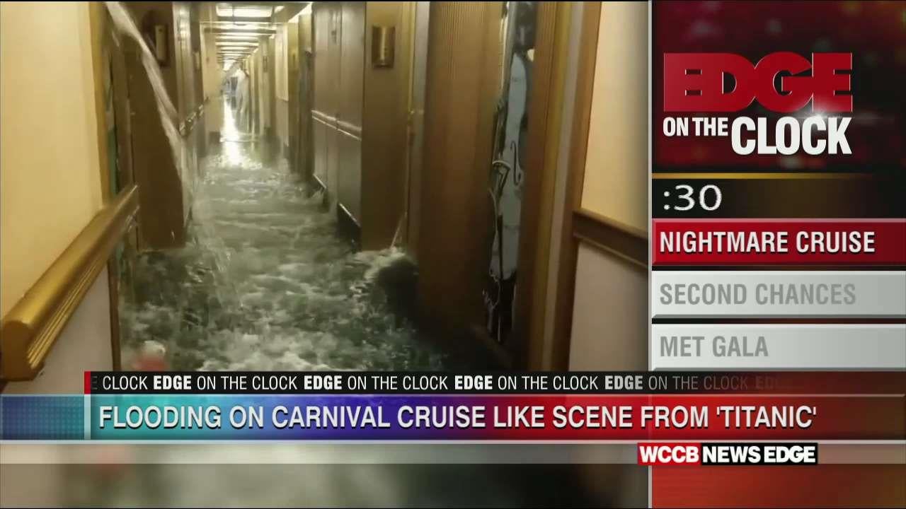 Edge On The Clock: Flooded Ship Causes Nightmare For Cruise Passengers ...