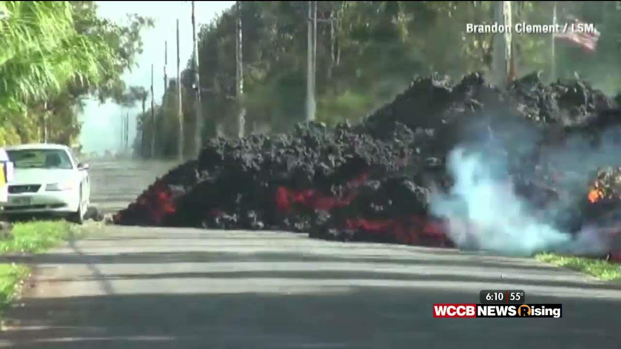 Viral Vids: Fiery Lava Swallows a Car in Hawaii - WCCB Charlotte's CW