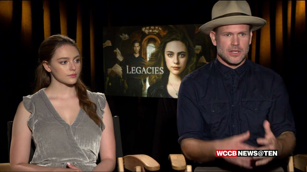 Derek James Talks With Stars of "Legacies" - WCCB Charlotte's CW