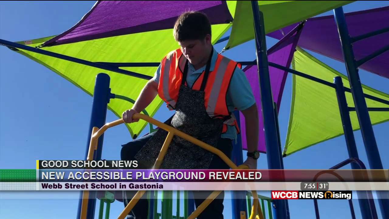 Good School News: New Accessible Playground Revealed - WCCB Charlotte's CW