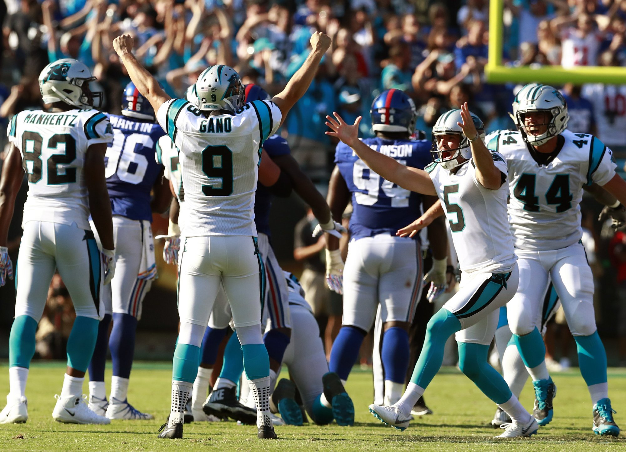 Panthers' Gano Named NFC Special Teams Player Of The Month - WCCB Charlotte