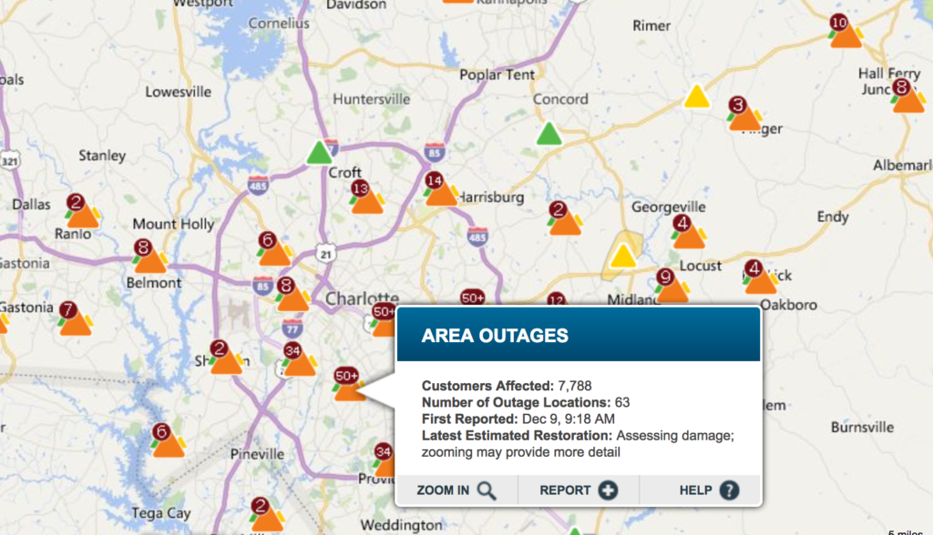 Thousands Still Without Power Across North & South Carolina Due To ...