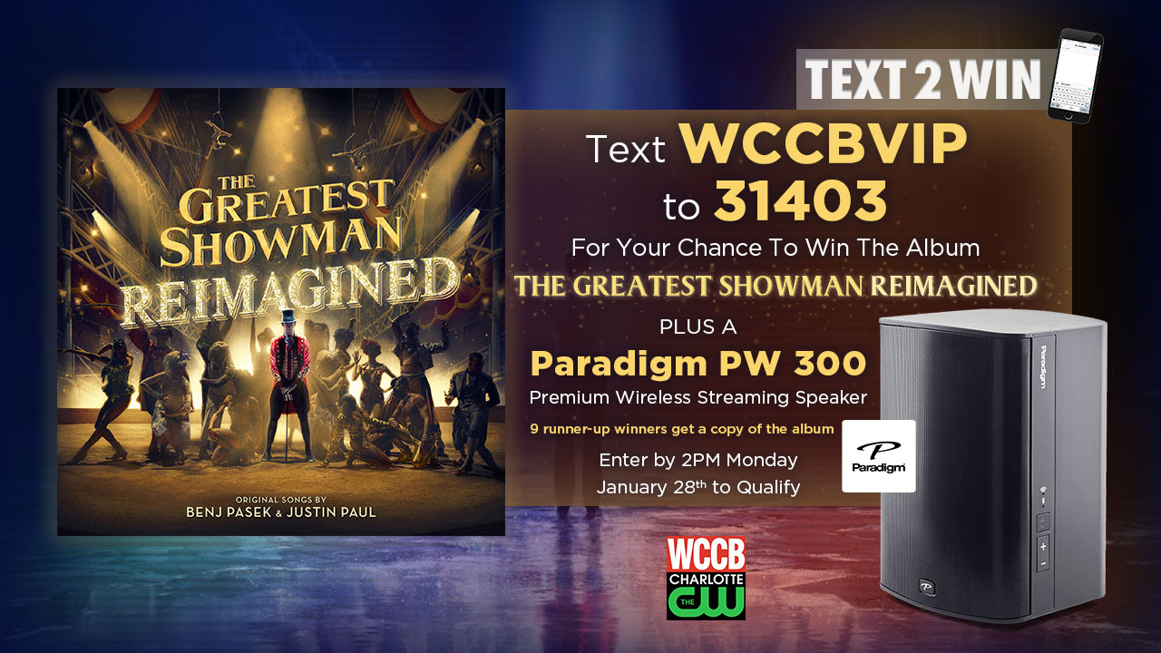 Text2Win "The Greatest Showman: Reimagined" Plus A Paradigm Wireless ...