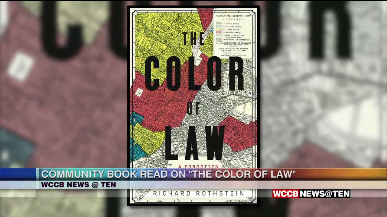 Upcoming Community Book Read: The Color of Law - WCCB Charlotte's CW