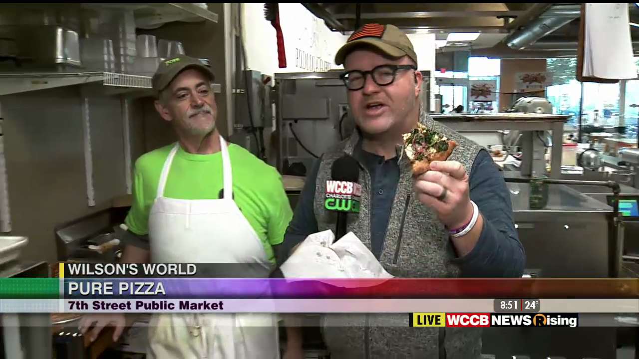 Wilson's World: Enjoying an Early Morning Pizza at Pure Pizza in 7th ...