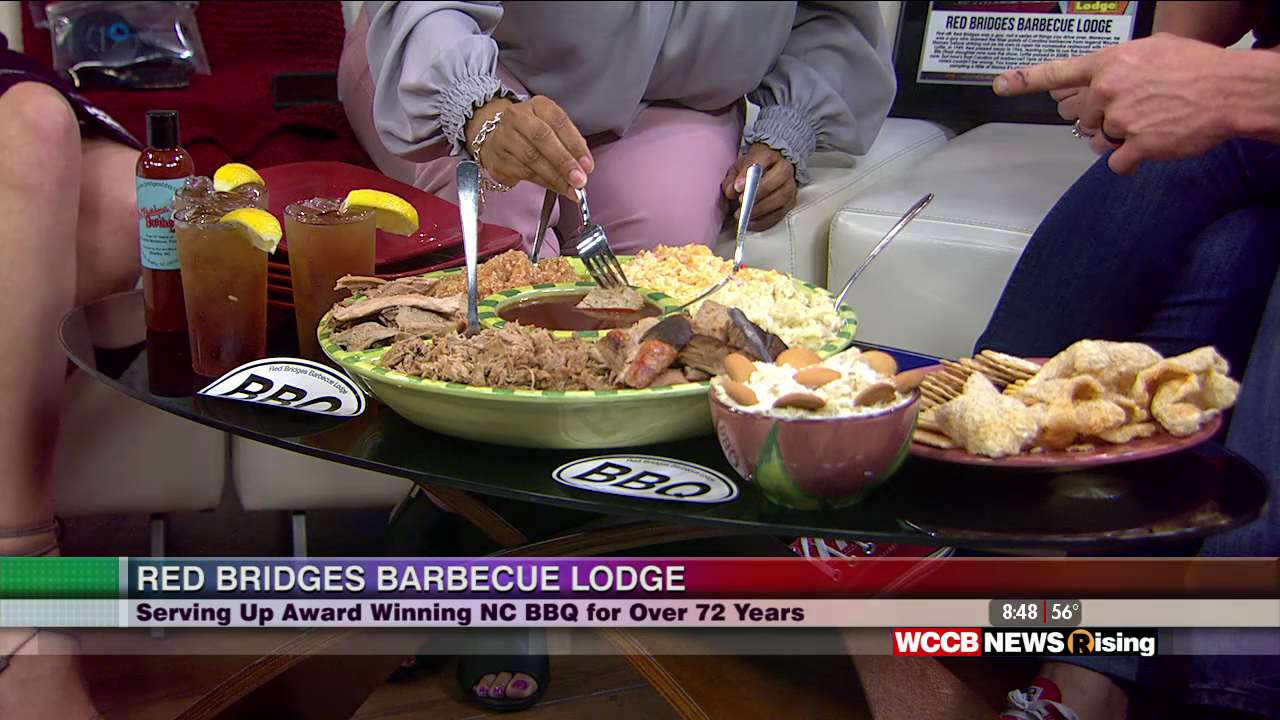 Red Bridges Barbecue Lodge stops by with Award Winning Food - WCCB ...