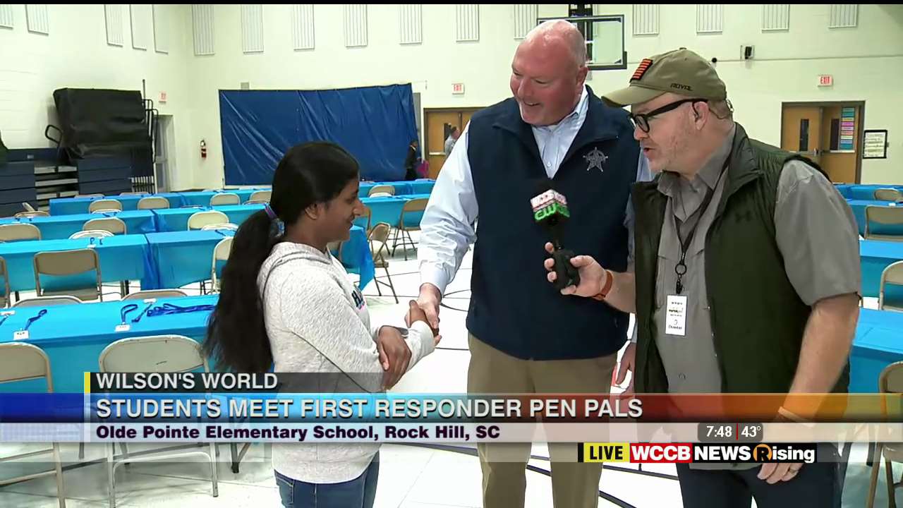 Wilson's World: Old Pointe Elementary School Students Meet Their First ...
