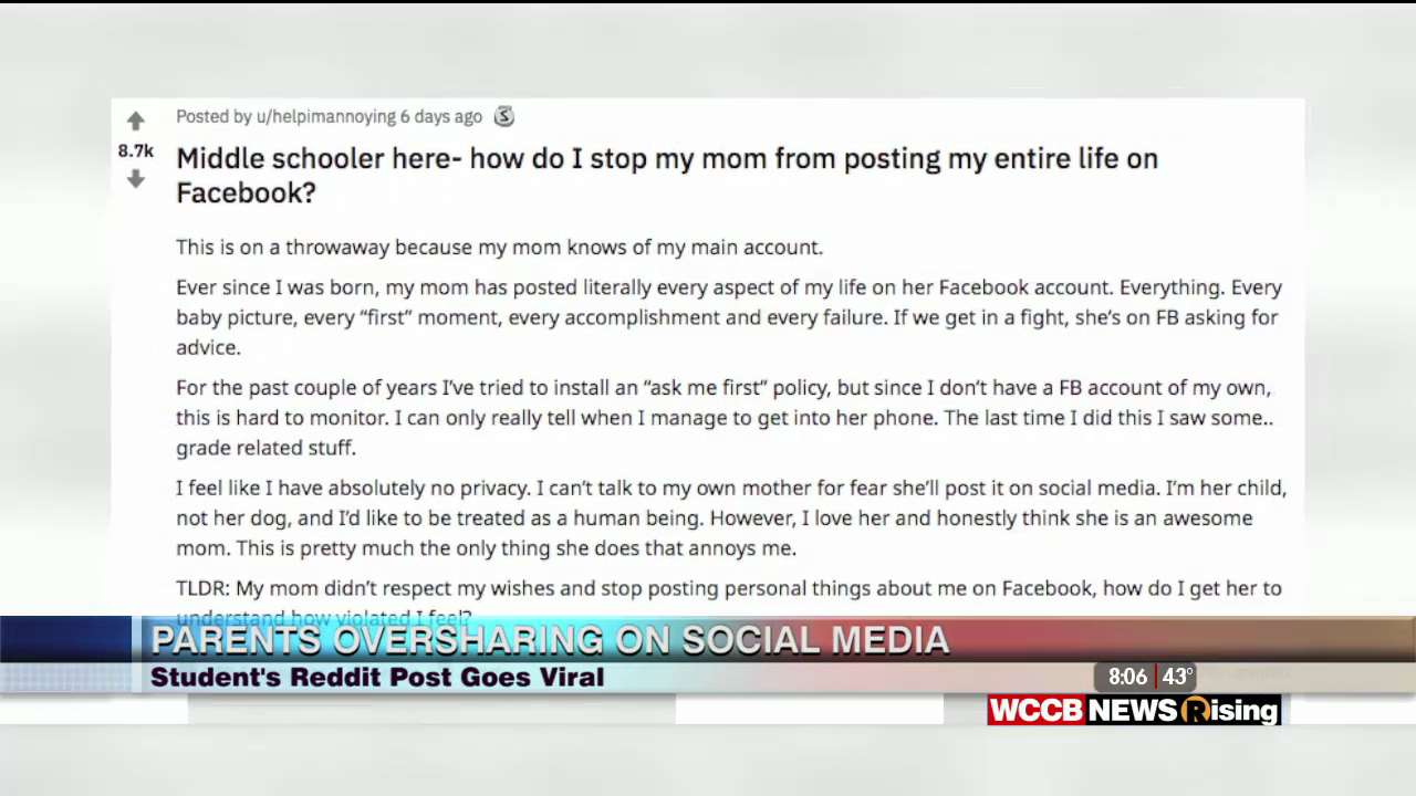 Parents Oversharing On Social Media - WCCB Charlotte's CW
