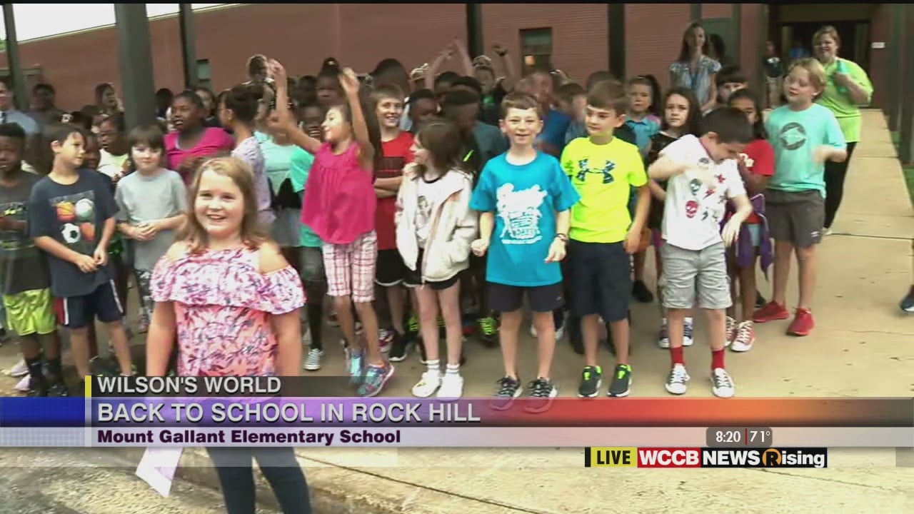 Wilson's World: It's Back to School for the Students at Mount Gallant ...