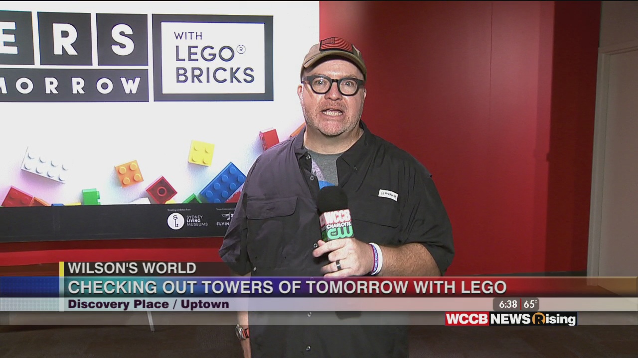 Wilson's World: LEGO Towers Of Tomorrow At Discovery Place - WCCB ...