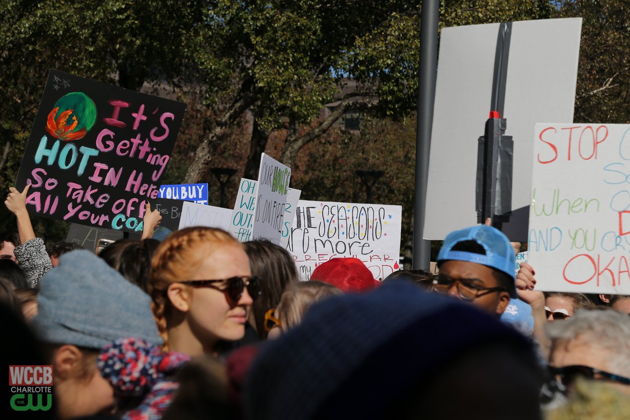 Greta Thunberg Climate Rally 18 - WCCB Charlotte's CW