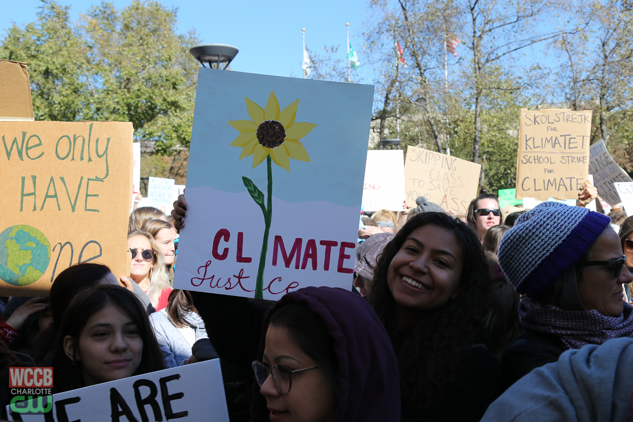 Greta Thunberg Climate Rally 19 - WCCB Charlotte's CW