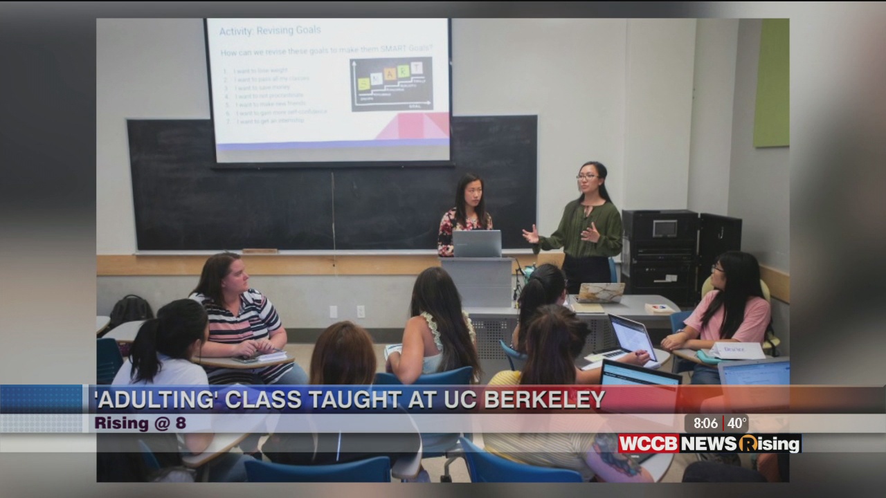 'Adulting' Class Taught At UC Berkeley - WCCB Charlotte's CW