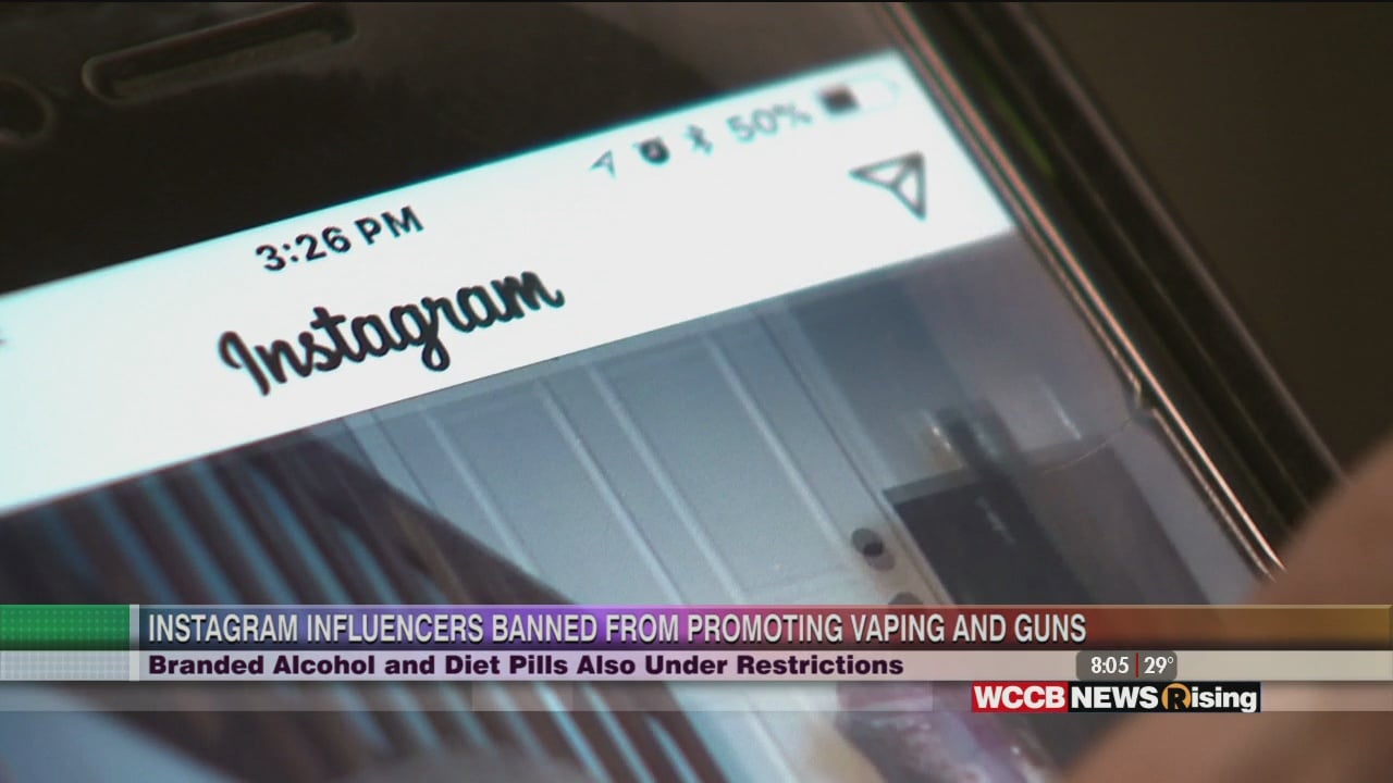 Instagram Tells Influencers To Stop Promoting Vaping & Guns - WCCB ...