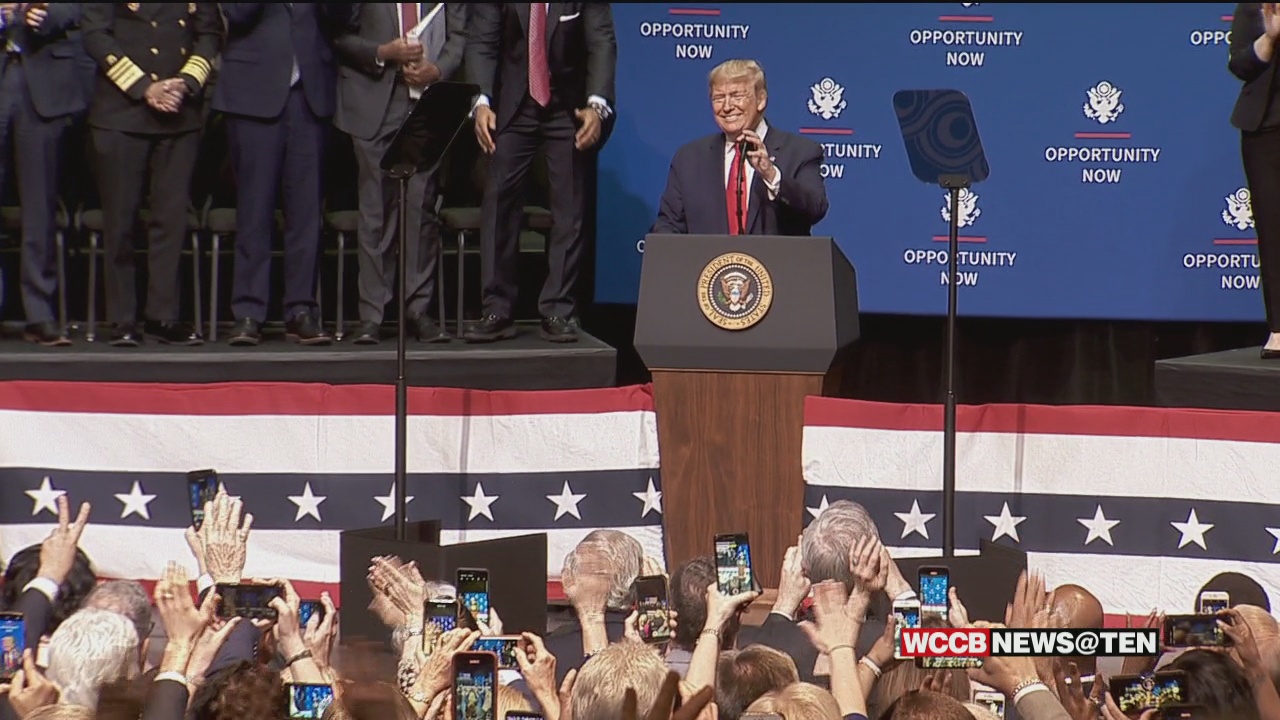 President Trump Touts 'Opportunity Now' Summit In Charlotte - WCCB ...