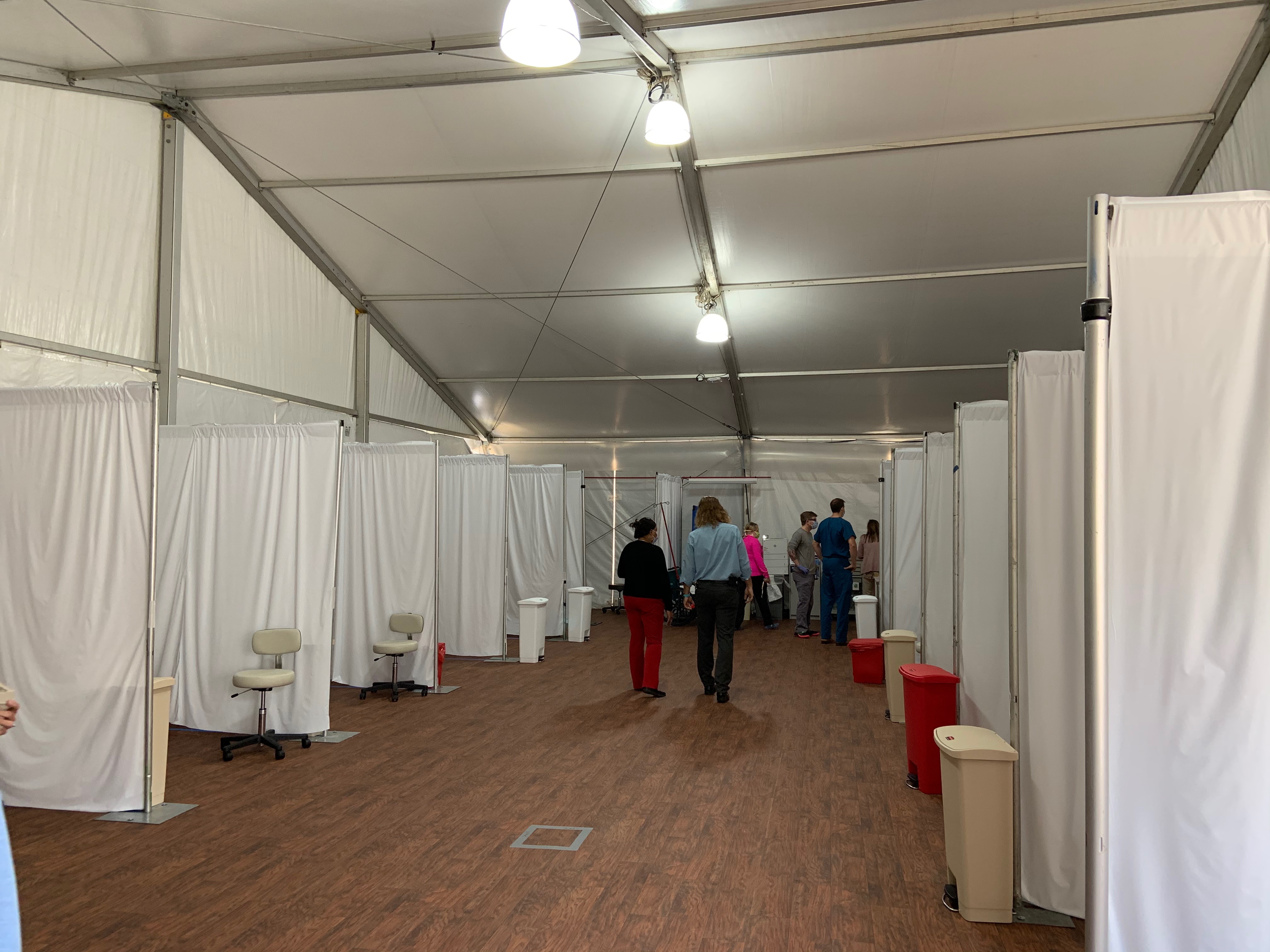 2. Credit To Atrium Health Triage Tent - WCCB Charlotte's CW