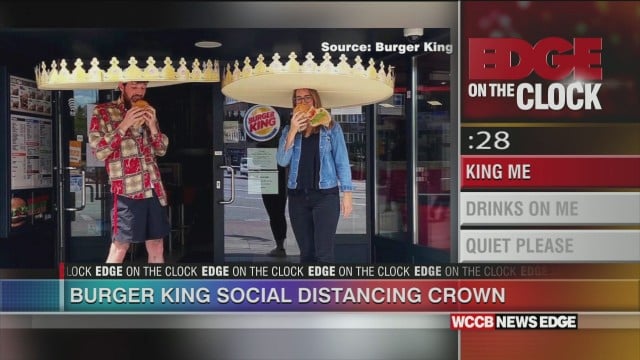 Burger King Introduces Social Distancing Crowns - WCCB Charlotte