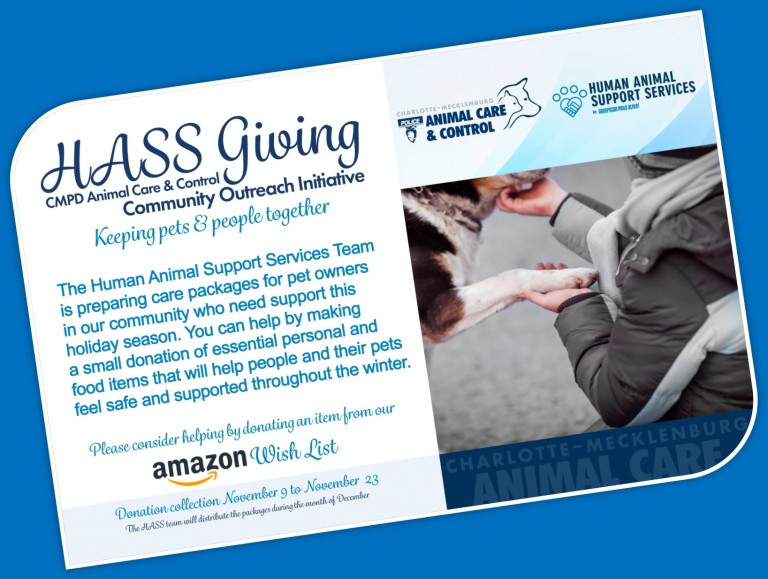 CMPD Animal Care & Control Launches Donation Campaign To Kick Off The ...