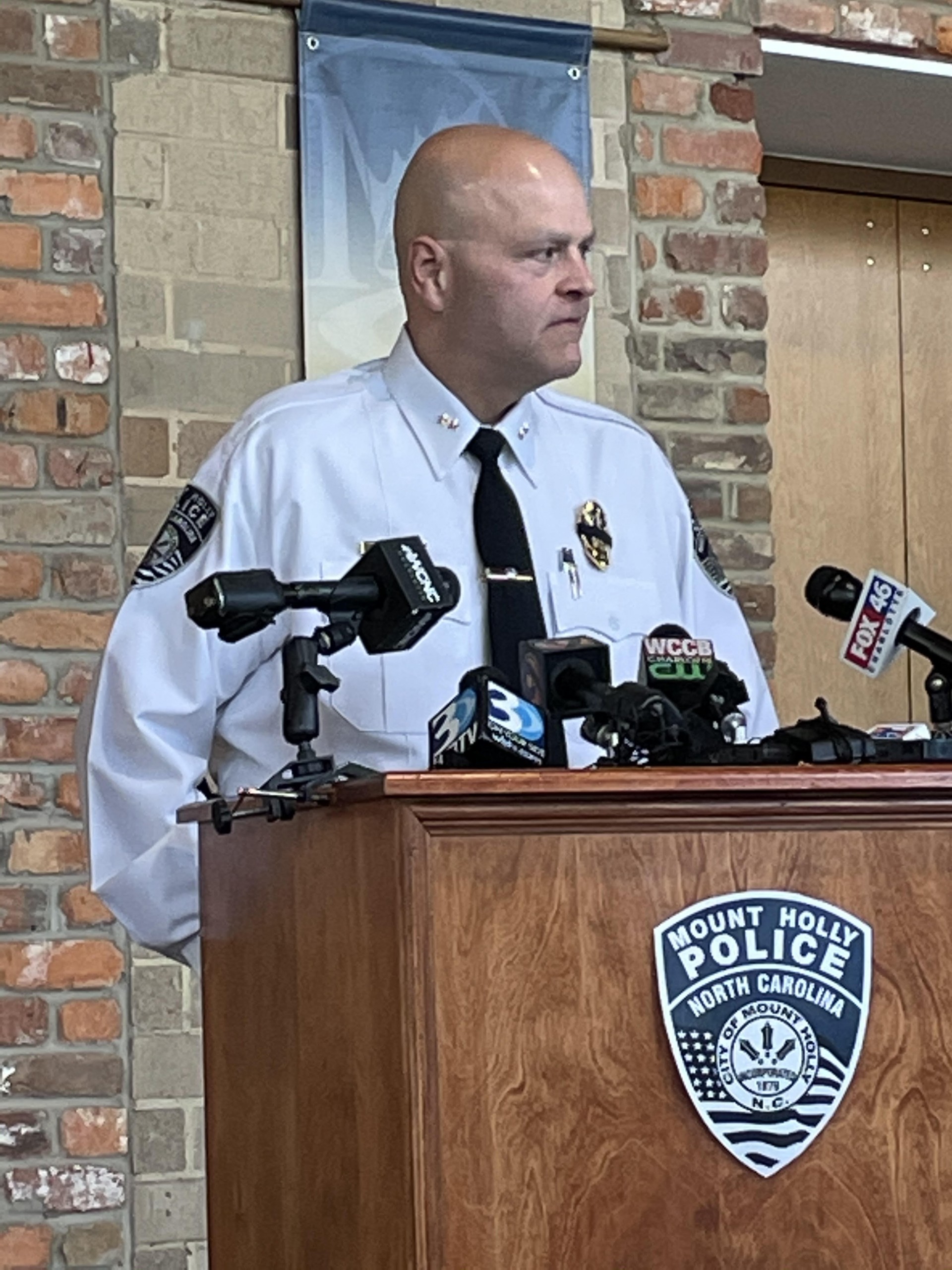 Chief Don Roper Holds News Conference After Officer Killed In Line Of ...