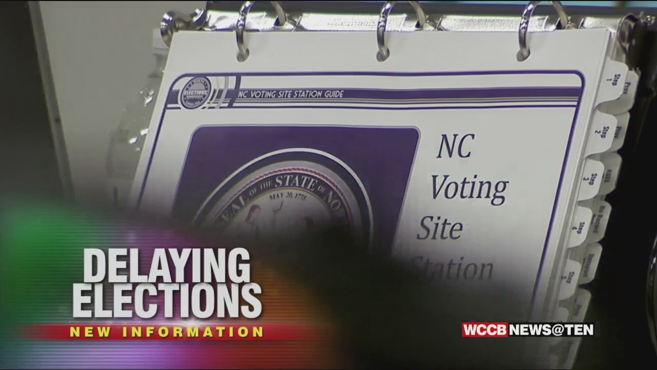 Local Elections in North Carolina Could Be Delayed by a Year - WCCB ...