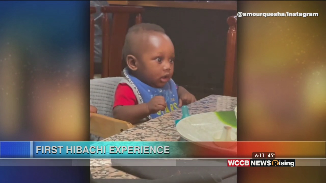 Viral Videos: Grandma Reunited with Granddaughter and First Hibachi Experience - WCCB Charlotte