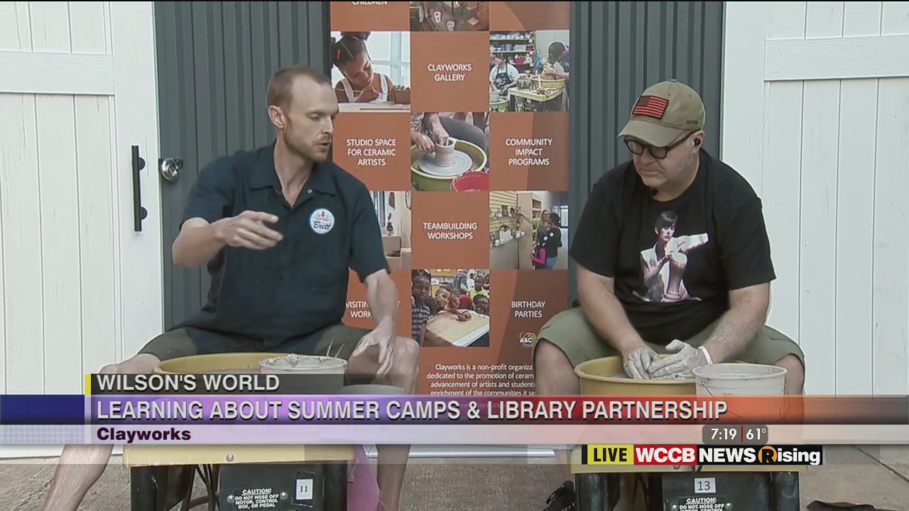 Wilson's World: Clayworks - WCCB Charlotte