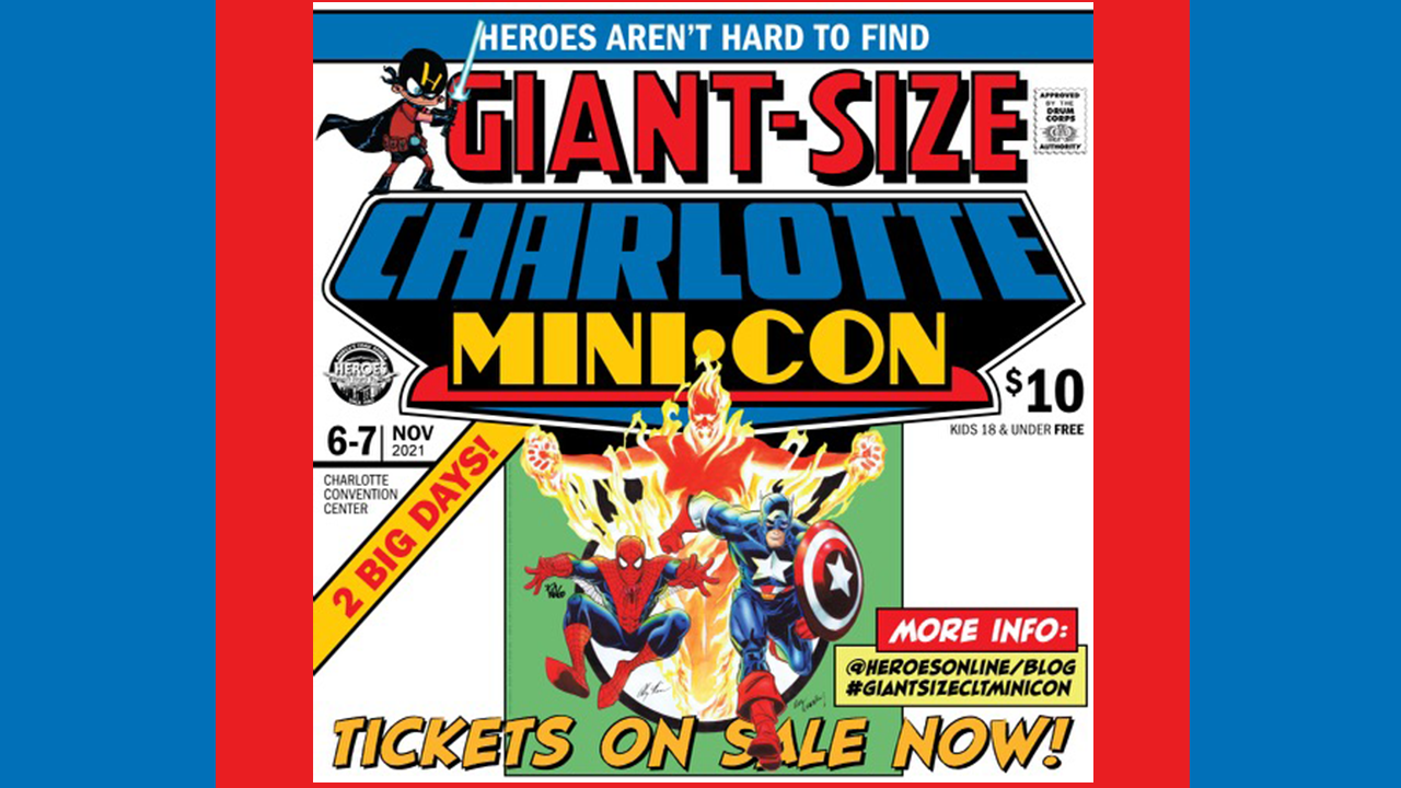 Giant-Size Charlotte Mini-Con Coming in November - WCCB Charlotte's CW