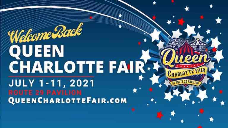 Queen Charlotte Fair Banner 2021 - WCCB Charlotte