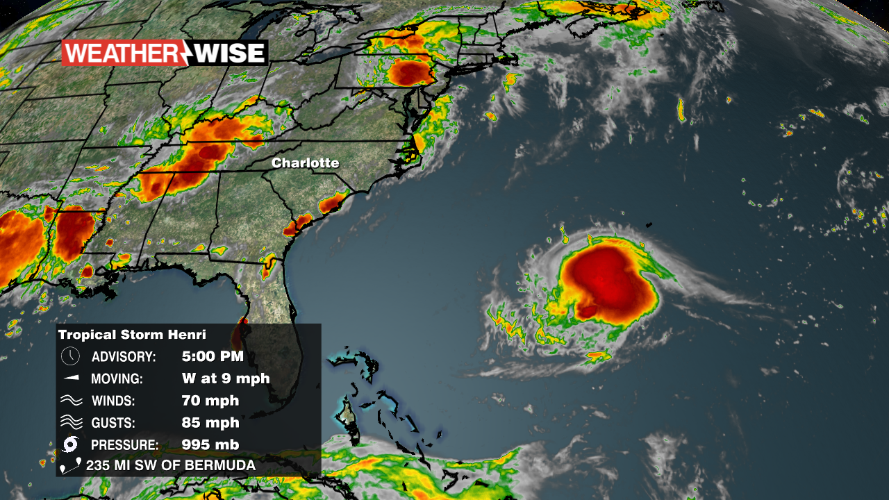 Tropical Observation Template2 TWO STORMS - WCCB Charlotte