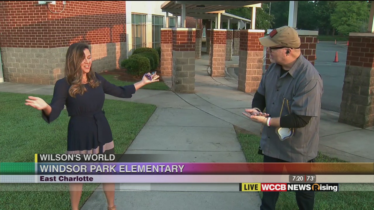 Wilson's World Is At Windsor Park Elementary School - WCCB Charlotte