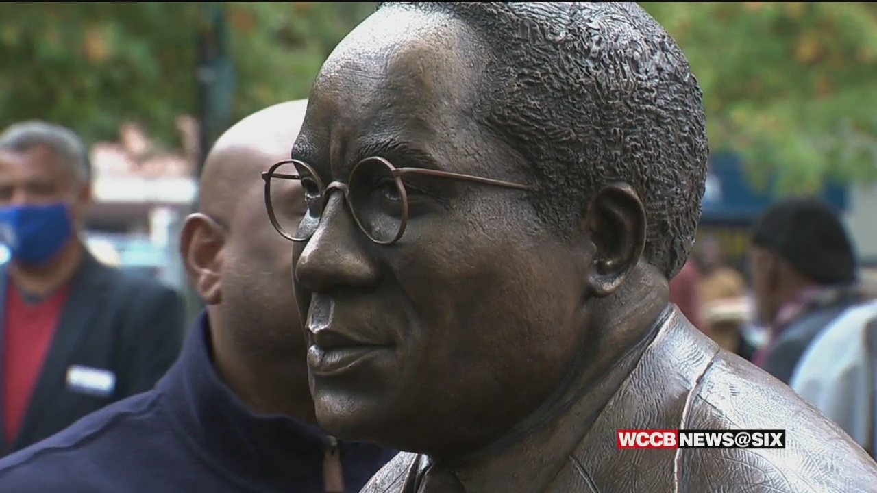 Charlotte Leaders Unveil Statue Honoring Life Of Civil Rights Icon Julius Chambers - WCCB ...