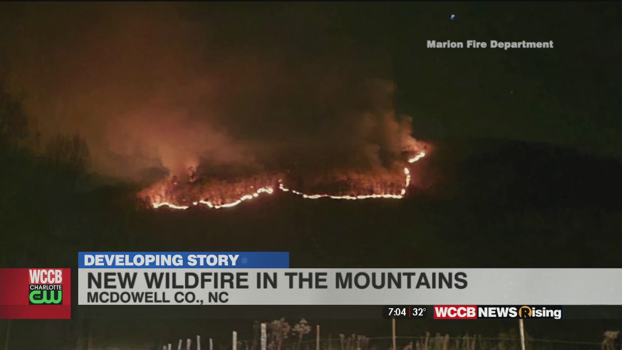 Firefighters Battling Another Wildfire in North Carolina - WCCB ...