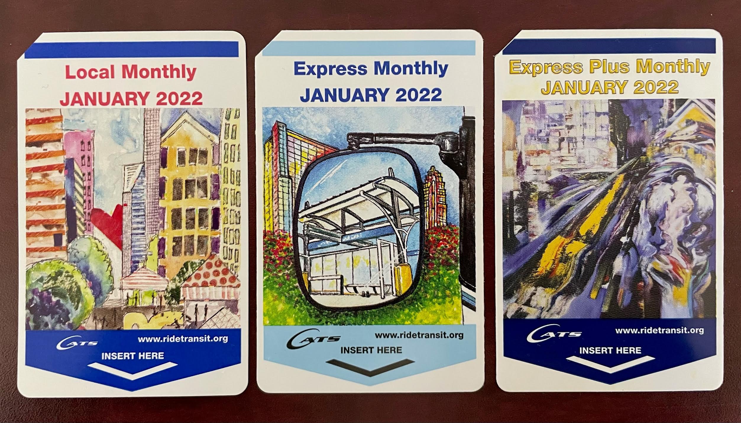 CATS Debuts Special Edition Transit Passes Designed By Local Artists ...