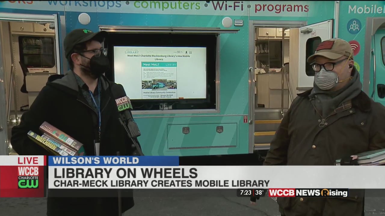 Wilson's World: Mobile Library - WCCB Charlotte's CW