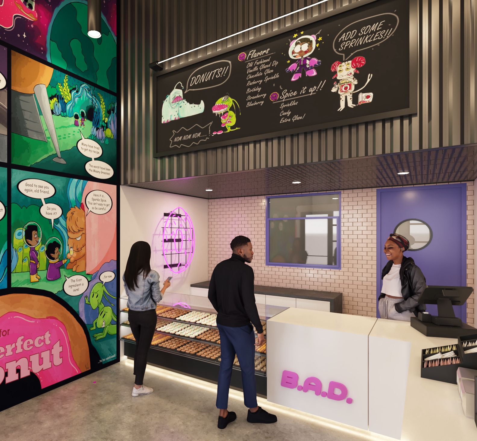 B.A.D. Rendering - WCCB Charlotte