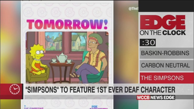 Edge On The Clock: The Simpsons To Feature Deaf Character For 1st Time ...