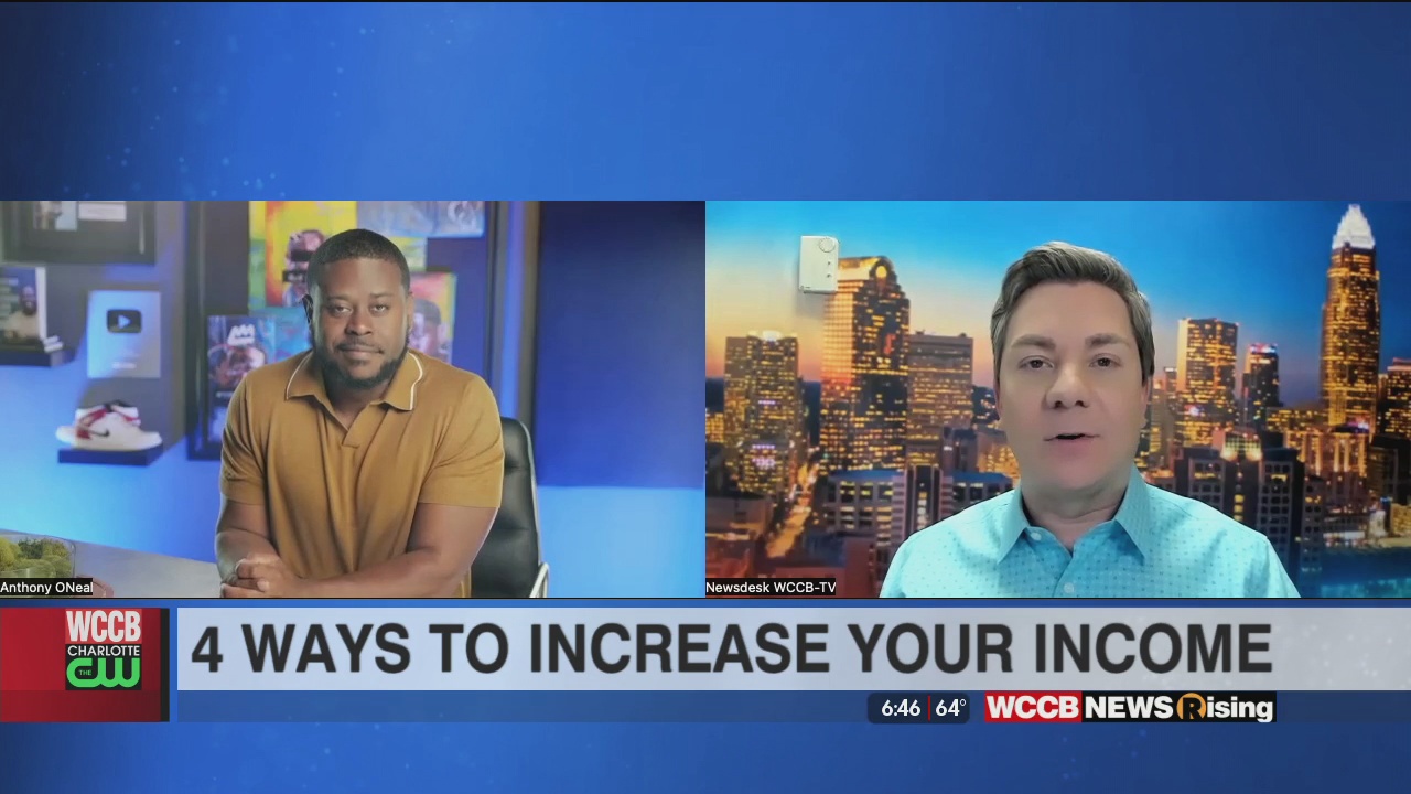4 Ways to Boost Your Income with Anthony ONeal - WCCB Charlotte's CW