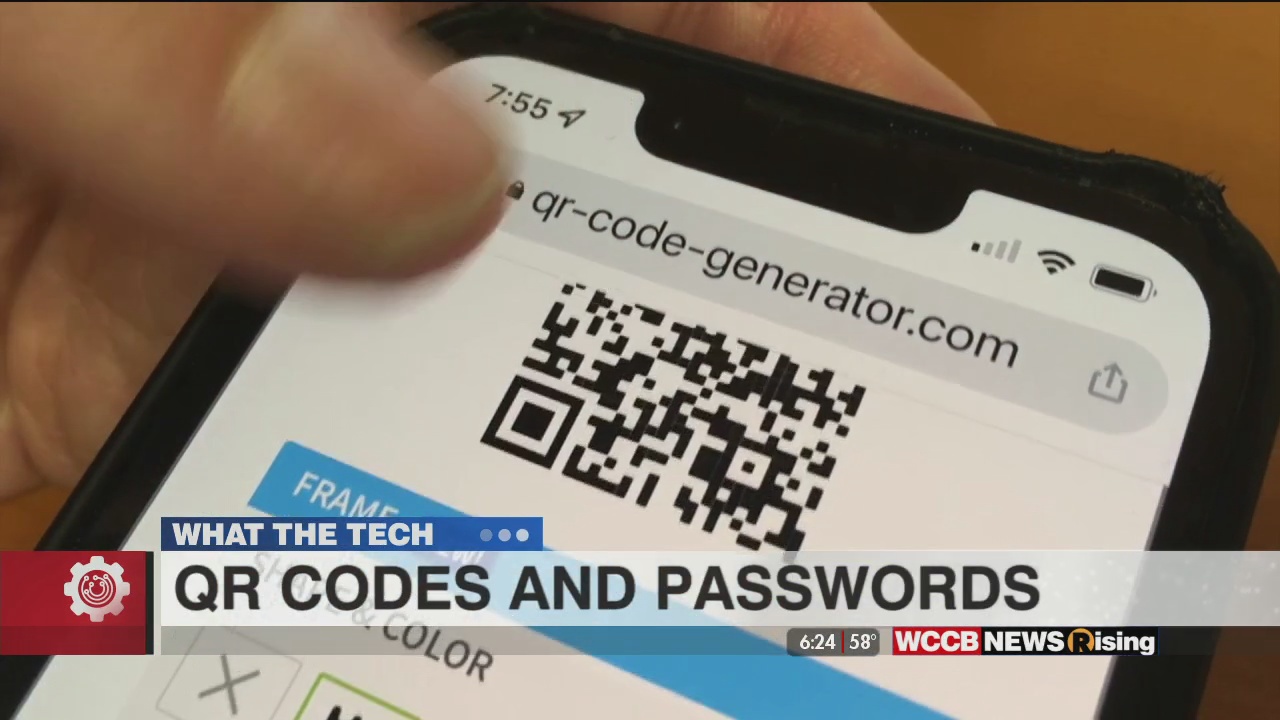 What The Tech: QR Codes and Passwords - WCCB Charlotte