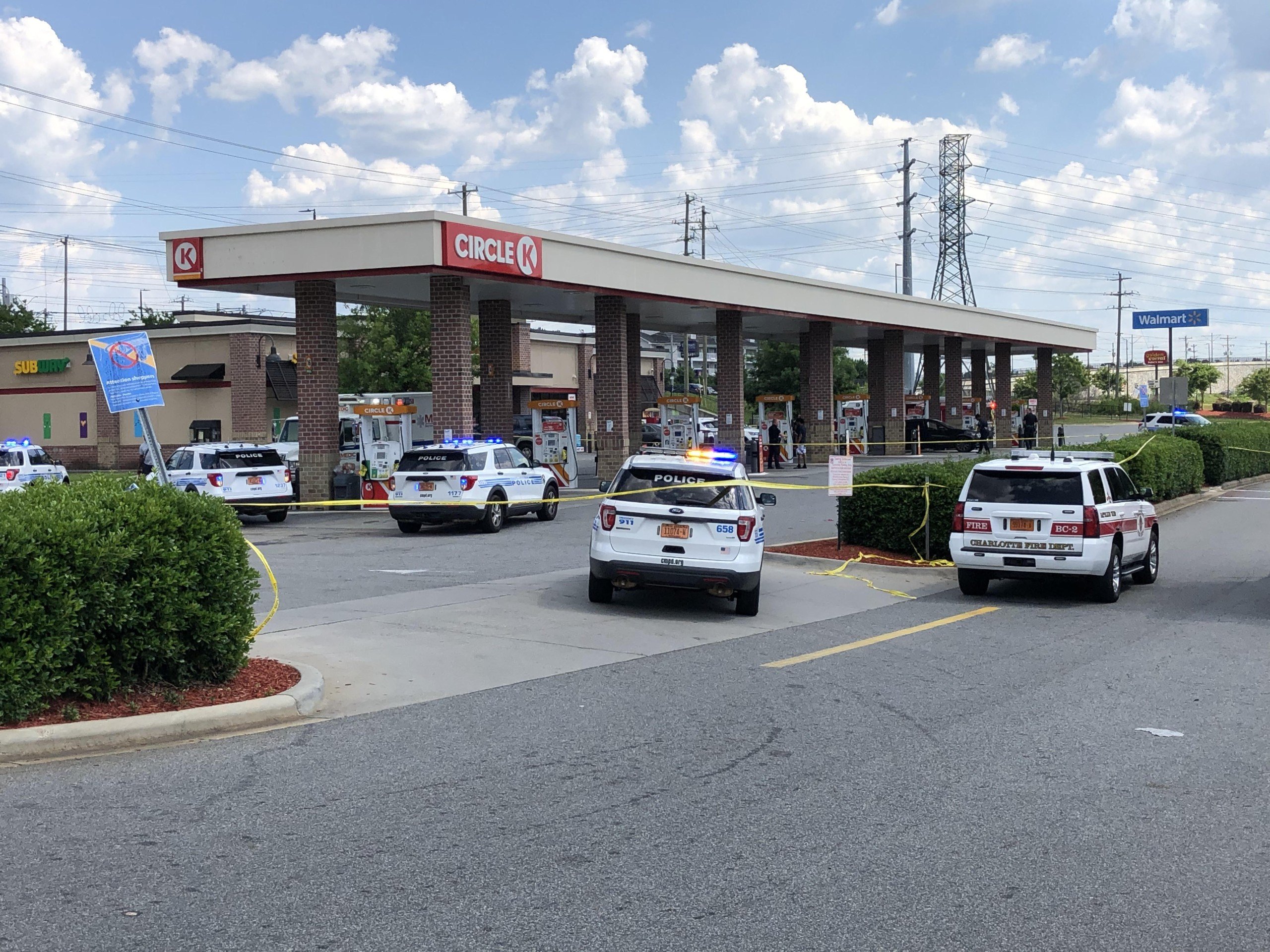 Three Shot On North Tryon Street Circle K - WCCB Charlotte