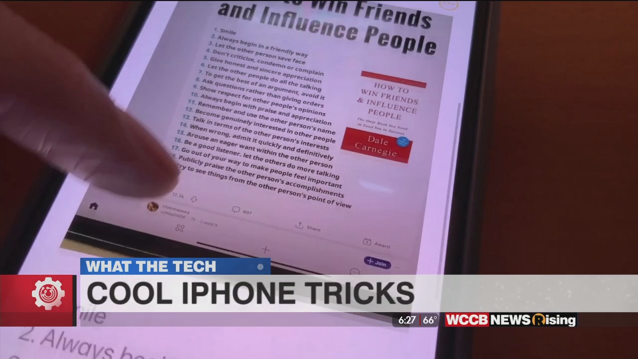 What The Tech: Cool iPhone Tricks - WCCB Charlotte's CW