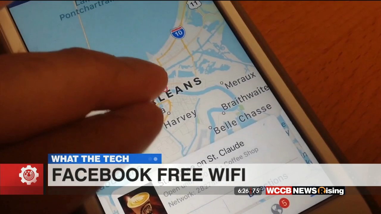 What The Tech: Facebook Free Wifi - WCCB Charlotte's CW