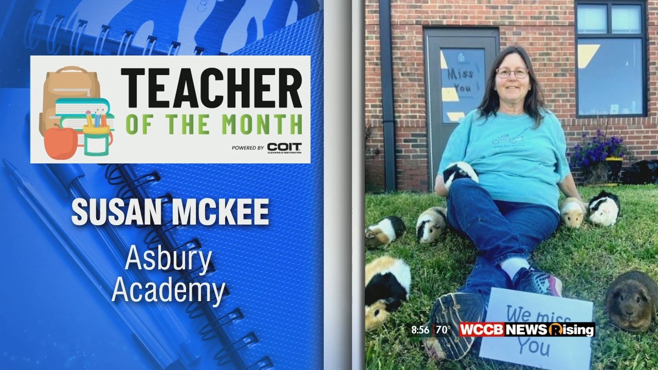 May 2022 Teacher Of The Month: Susan McKee - WCCB Charlotte's CW