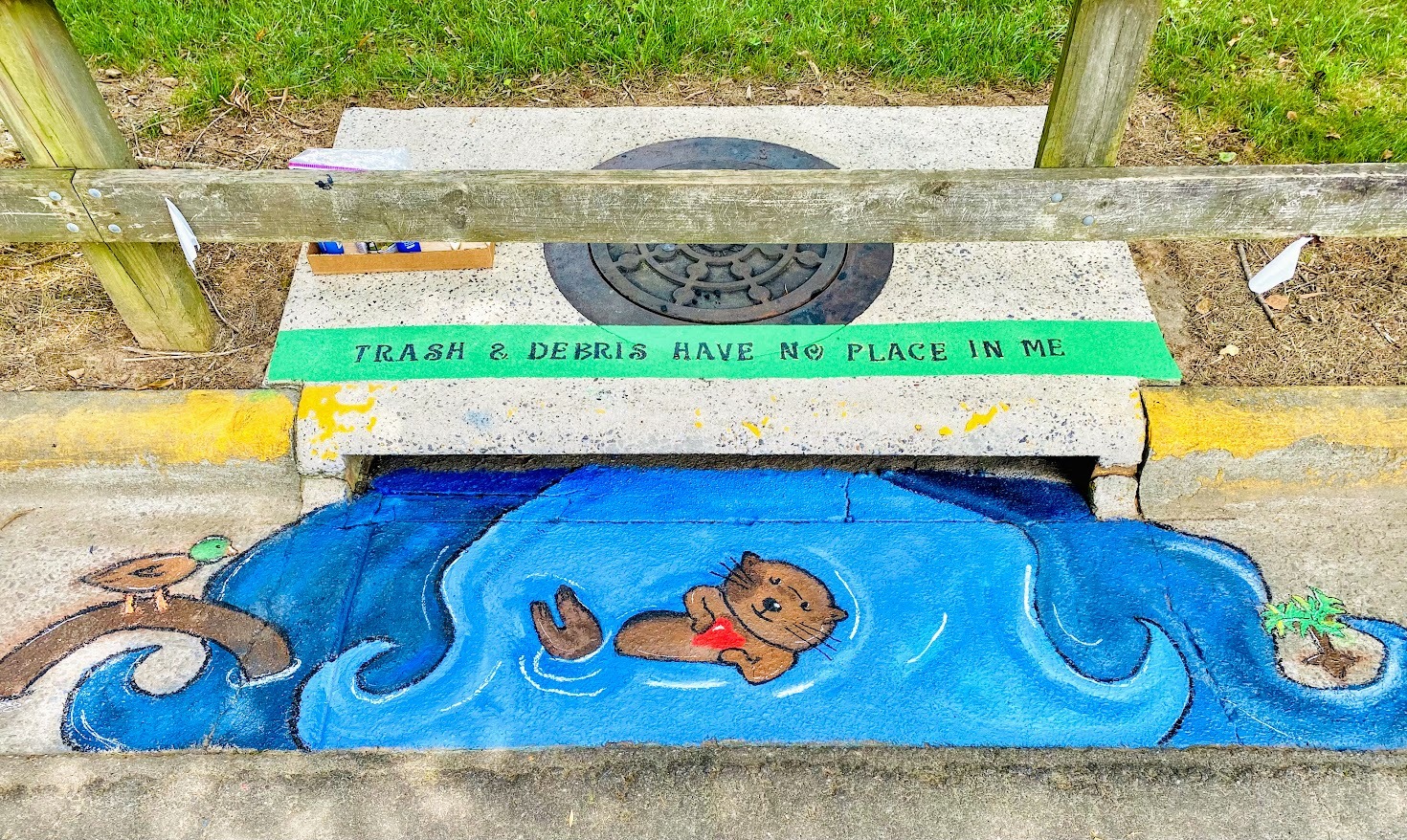 Storm Drain Art Created In Catawba County To Prevent Littering In ...