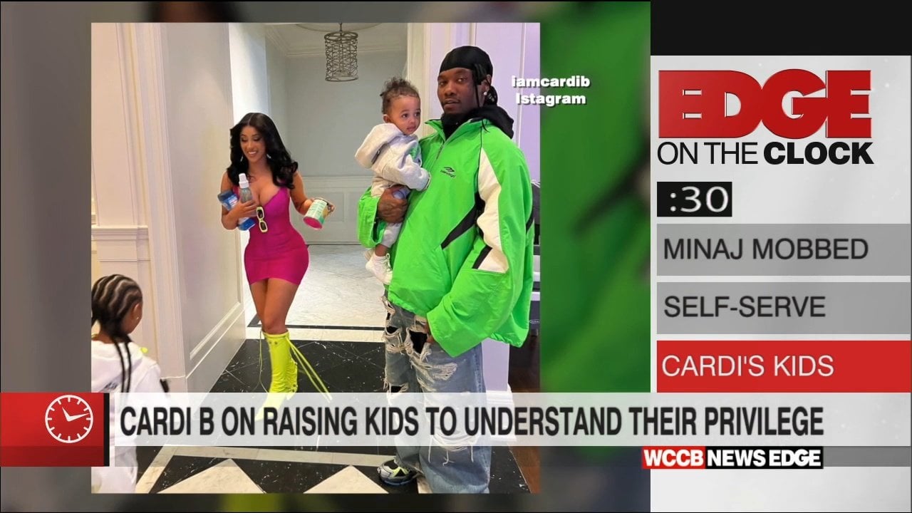 Edge On The Clock: Cardi B Wants Her Kids To "Never Feel Comfortable ...