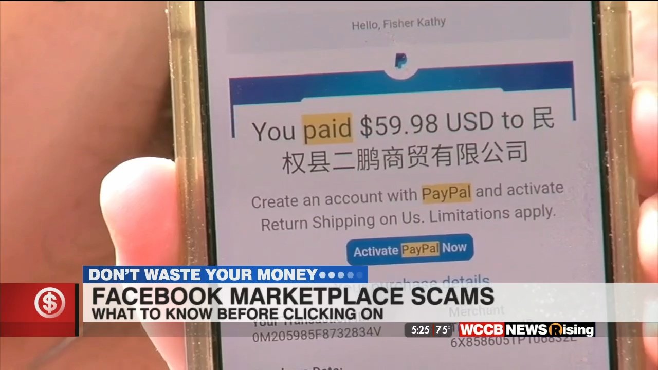 Don't Waste Your Money: Avoiding Fake Facebook Marketplace Ads - WCCB ...